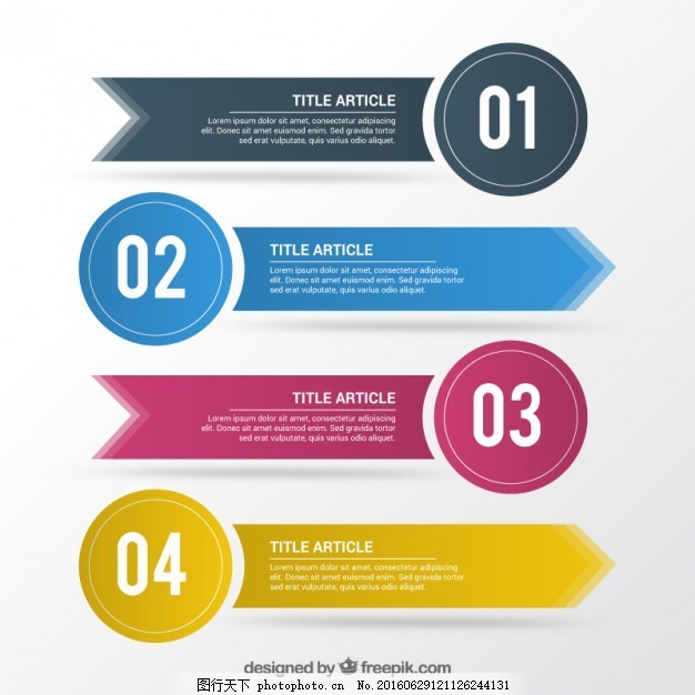 丰富多彩的图表选项图片_PPT元素_设计元素-图行天下素材网